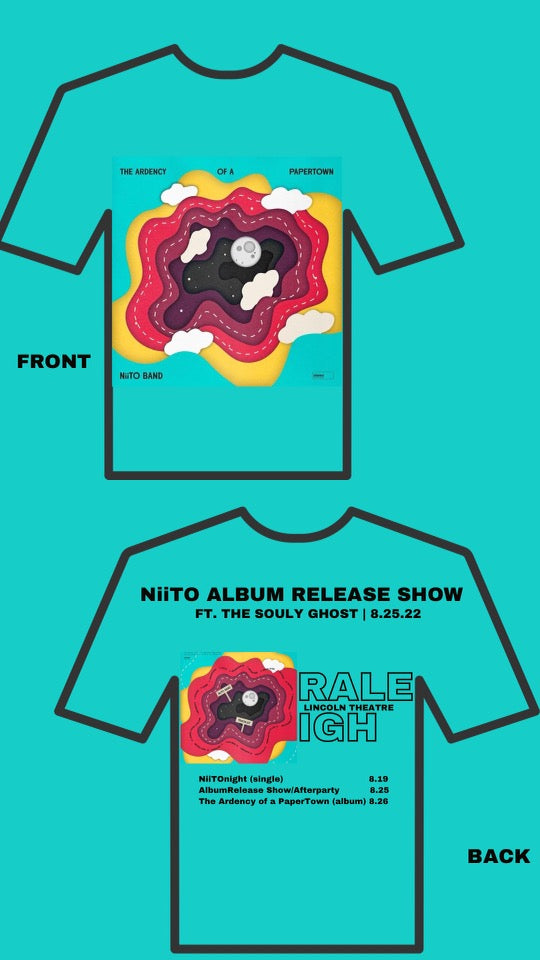 NiiTO Album Release Collection "The Ardency of a Papertown" – NiiTOBand